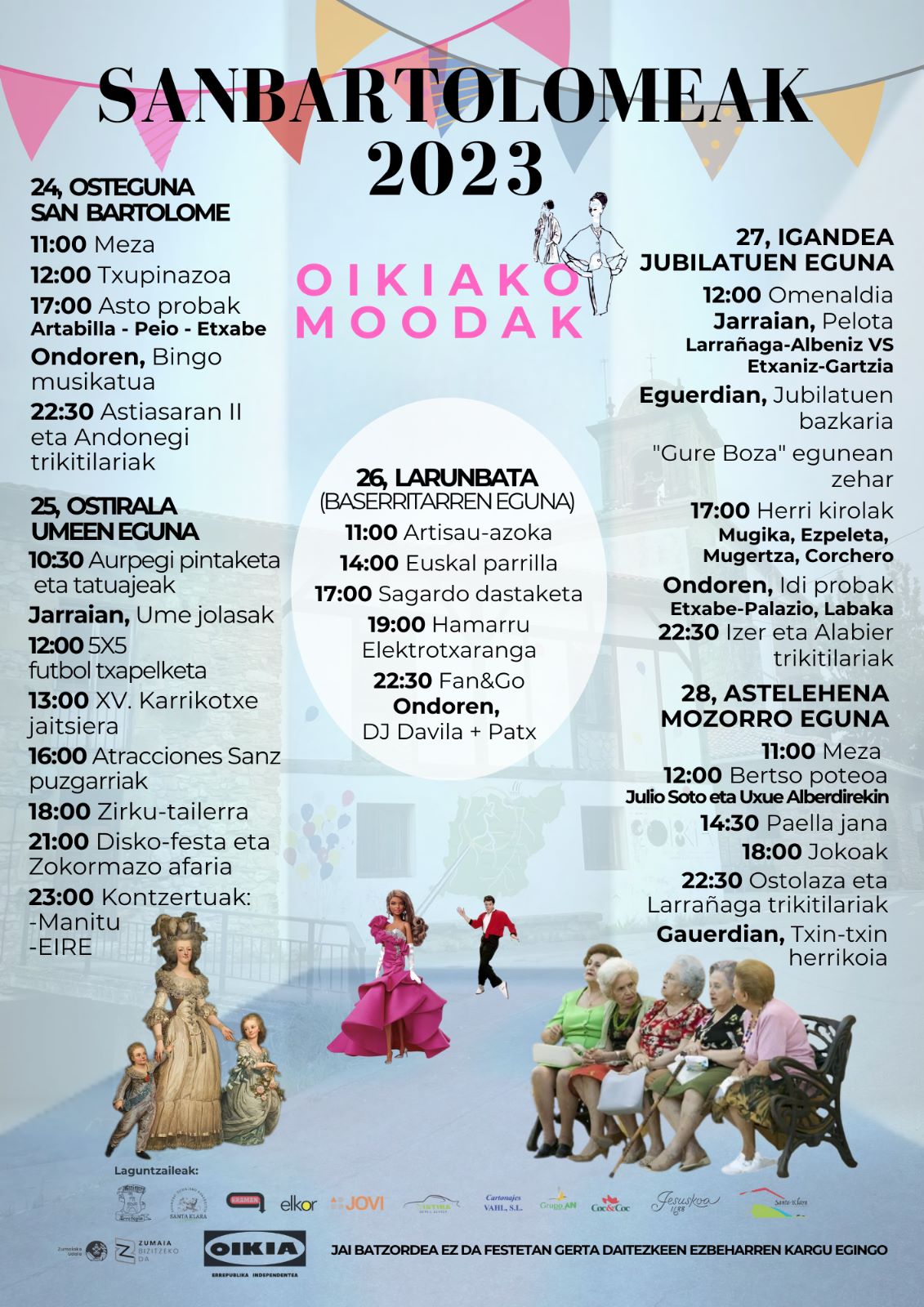 Fiestas de Oikia — Turismo Zumaia